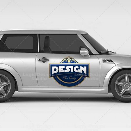 Mini Car Mock-Up - Logic Design Studio