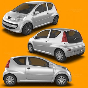 City Car Mock-Up - Logic Design Studio