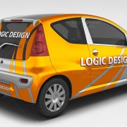 City Car Mock-Up - Logic Design Studio